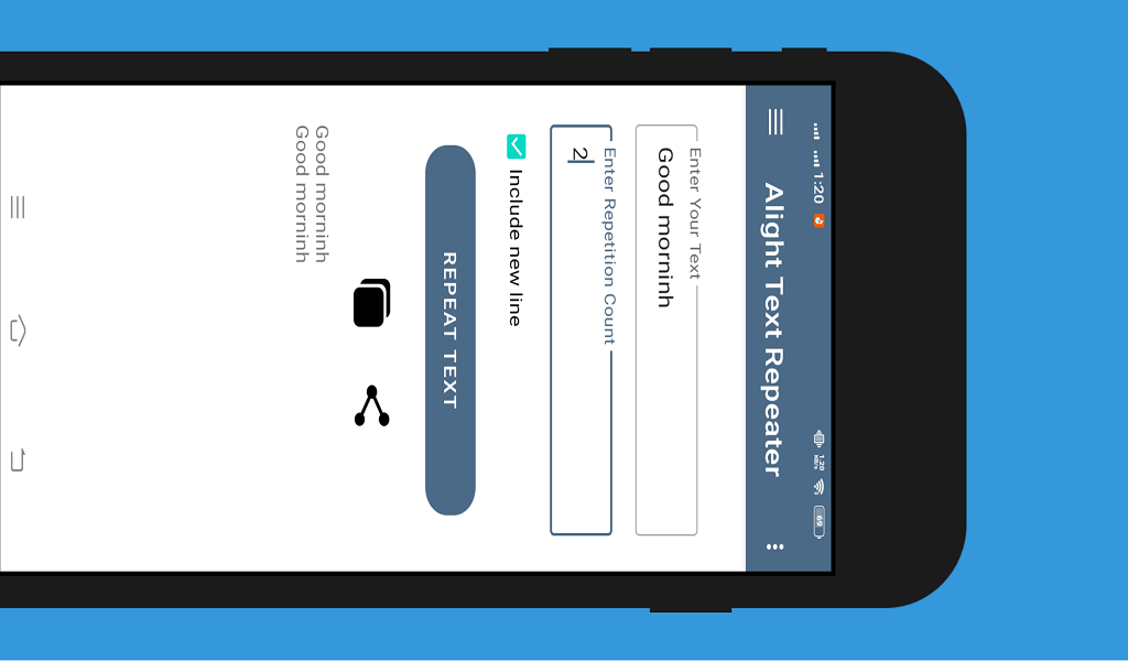 Alight Text Repeater - App on Amazon Appstore