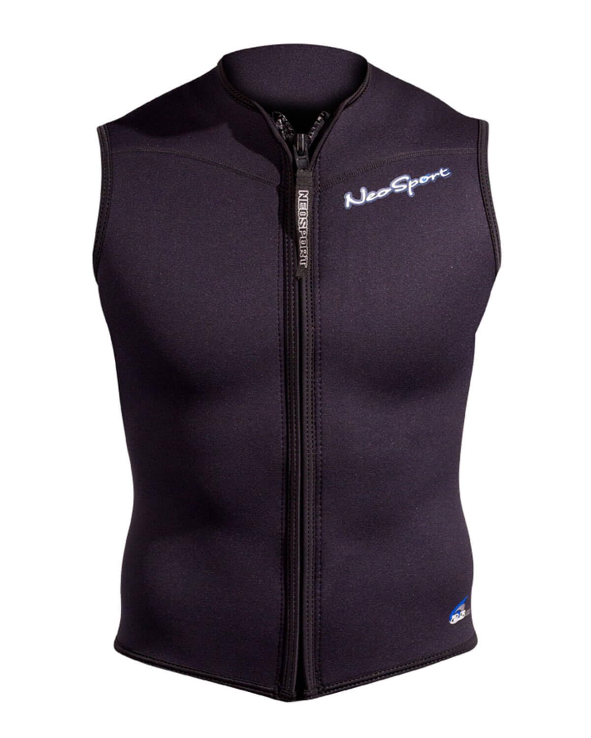 Snapklik.com : Neo Sport Mens And Womens Front Zipper Wetsuit Vest