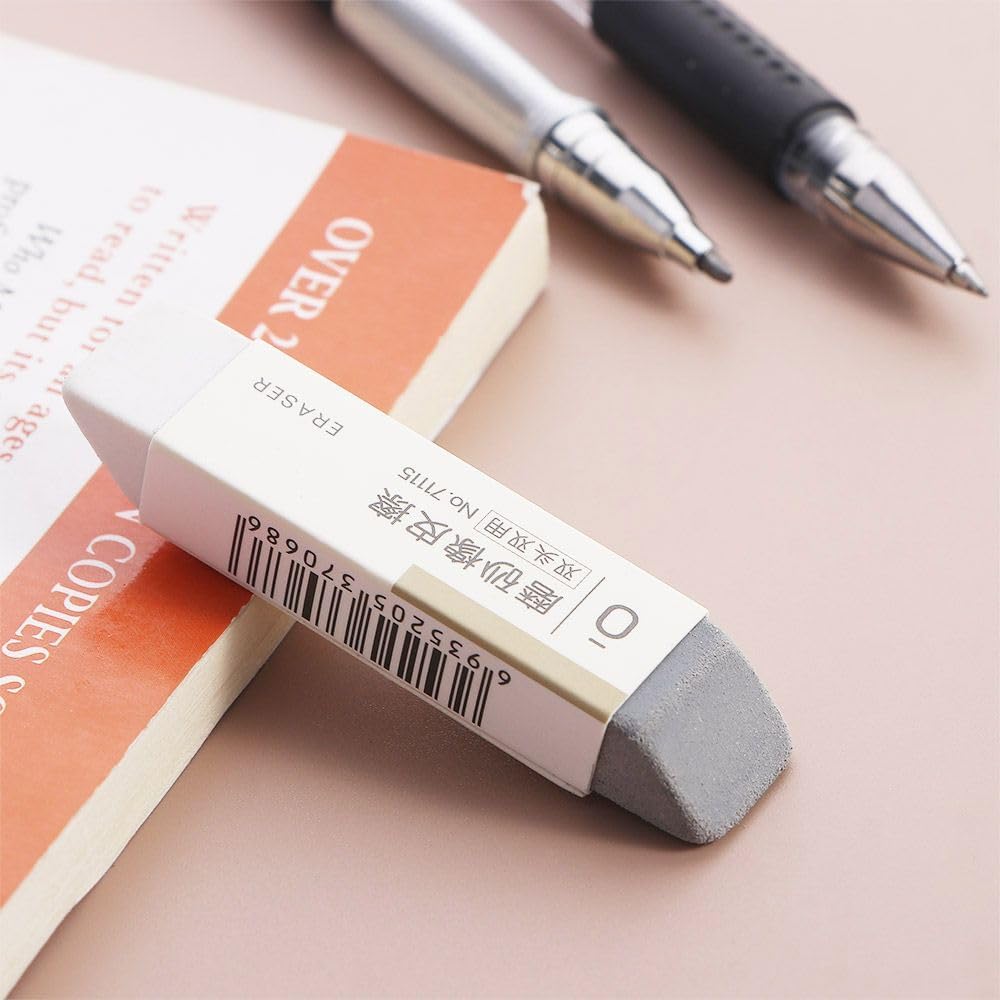 Borrador esmerilado 5 Uds., borrador de arena, borrador mate, pluma ...