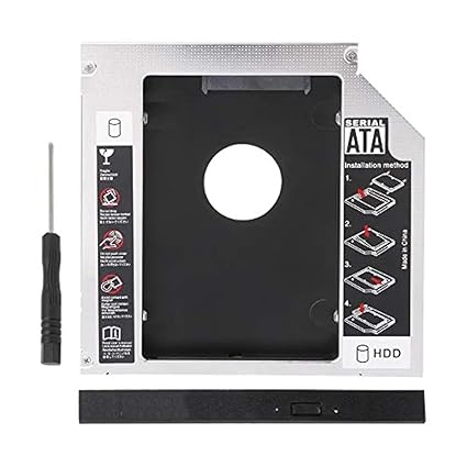 Amazon.in: Buy Tobo Hard Drive Caddy Tray 12.7mm Universal SATA 2nd HDD ...