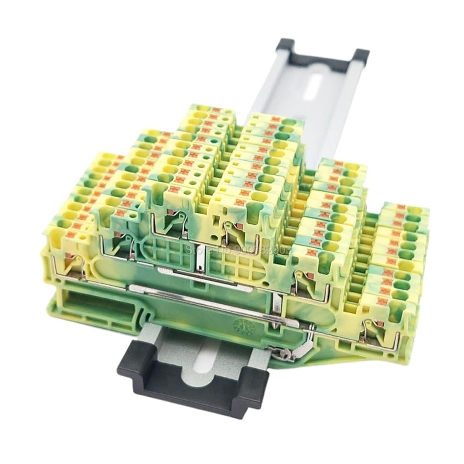 Amazon.com: PT1.5-3L-PE 3-Level Push-in Ground Terminal for 1.5 mm2 ...