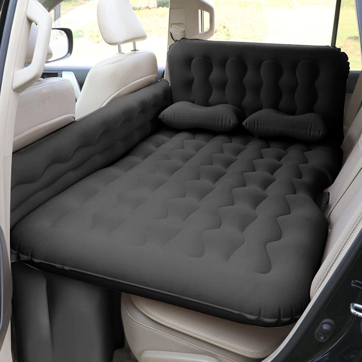 Amazon.com : Inflatable Car Air Mattress Back Seat SUV Air Mattress Car ...