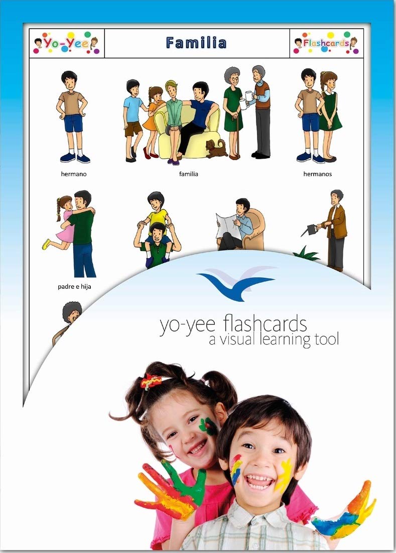Buy Tarjetas de vocabulario - Familia- Family Flashcards in Spanish ...