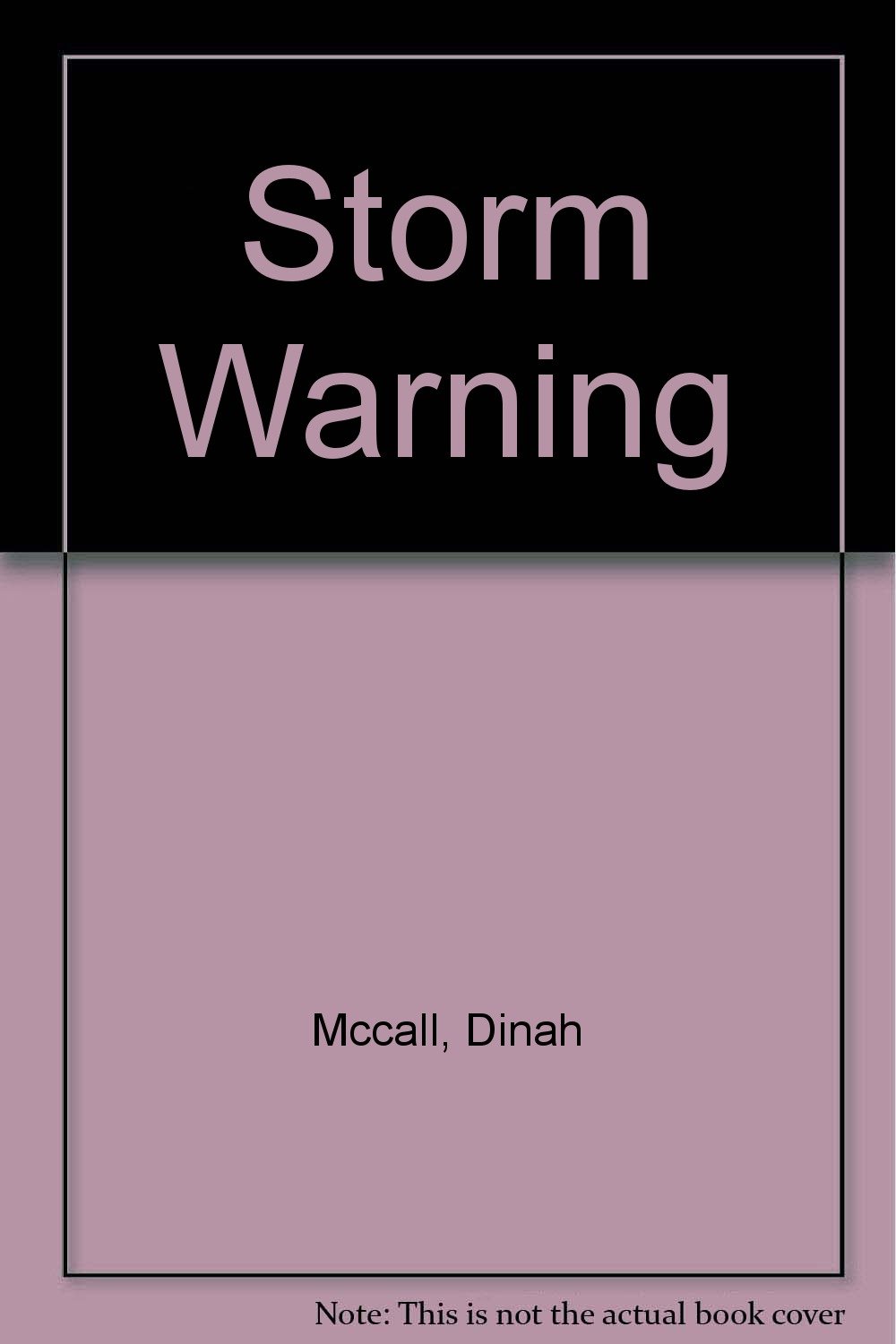 Storm Warning: Dinah McCall: 9783828658080: Amazon.com: Books