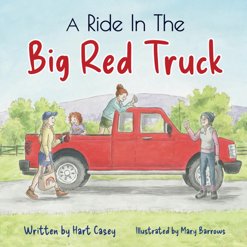 A Ride in the Big Red Truck: Casey, Hart, Garrett Mercer, Rachel ...