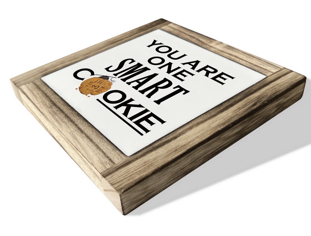 Snapklik.com : Funny Graduation Wood Plaque Sign, You Are One Smart Cookie, Box Wood Plaques ...