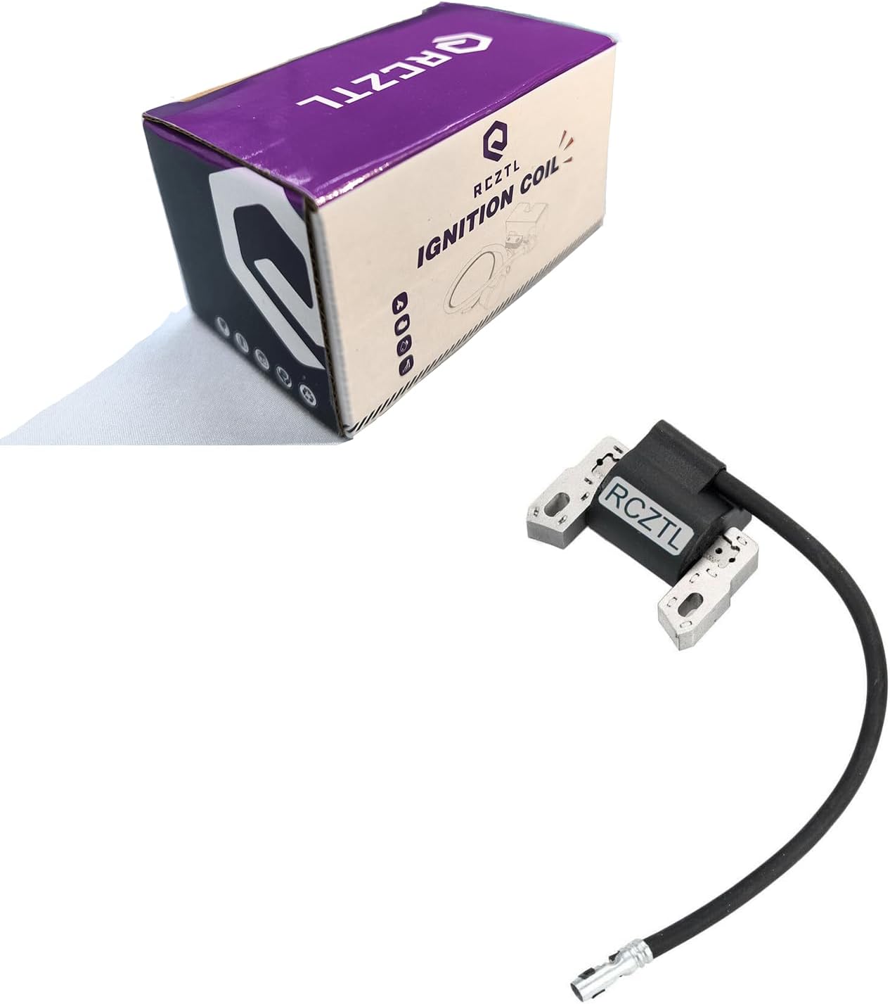 Amazon.com: RCZTL Ignition Coil Replaces 590454 590455 John Deere JS20 ...