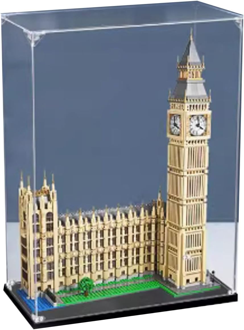 Acrylic Display Box for Lego10253 Big Ben, London, Transparent ...