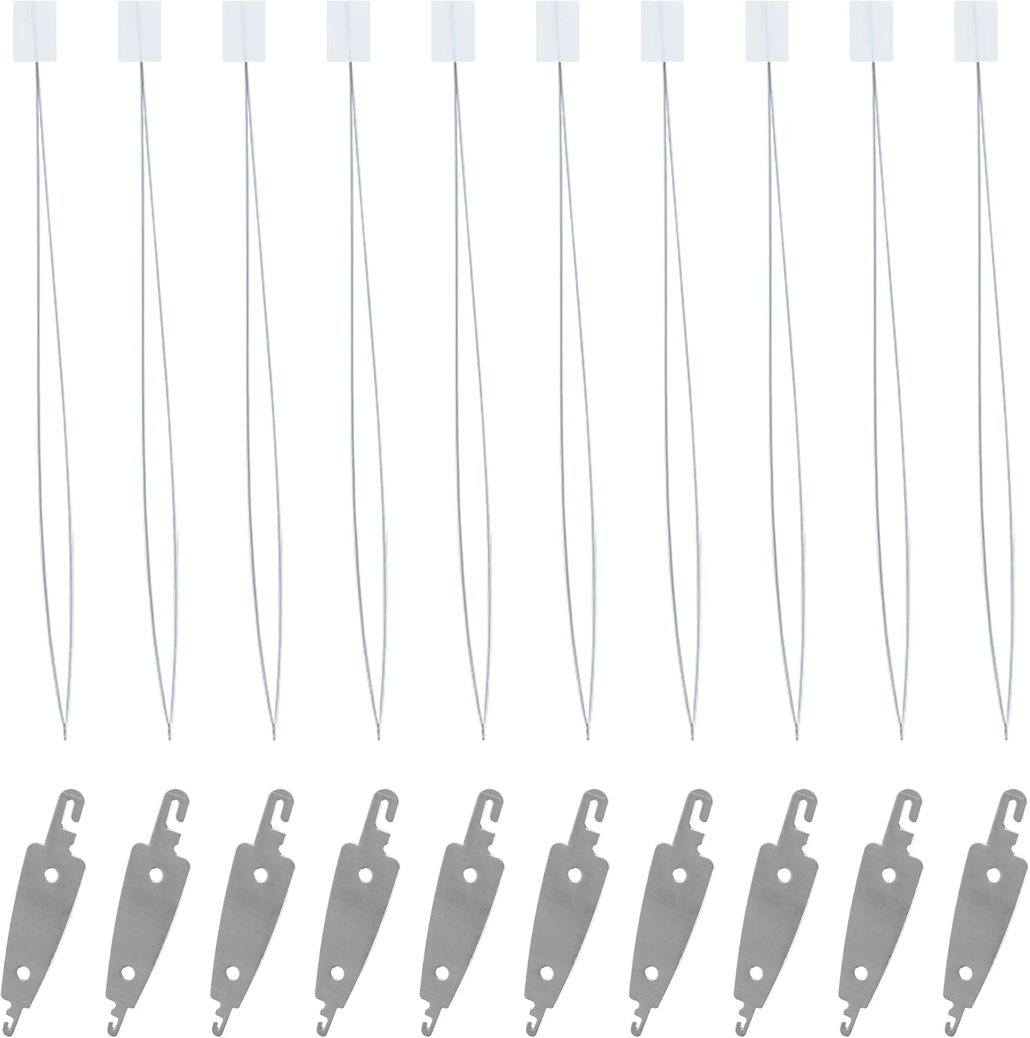 Amazon.com: 10 Pcs Long Needle Threader for Embroidery Stitching Tool ...