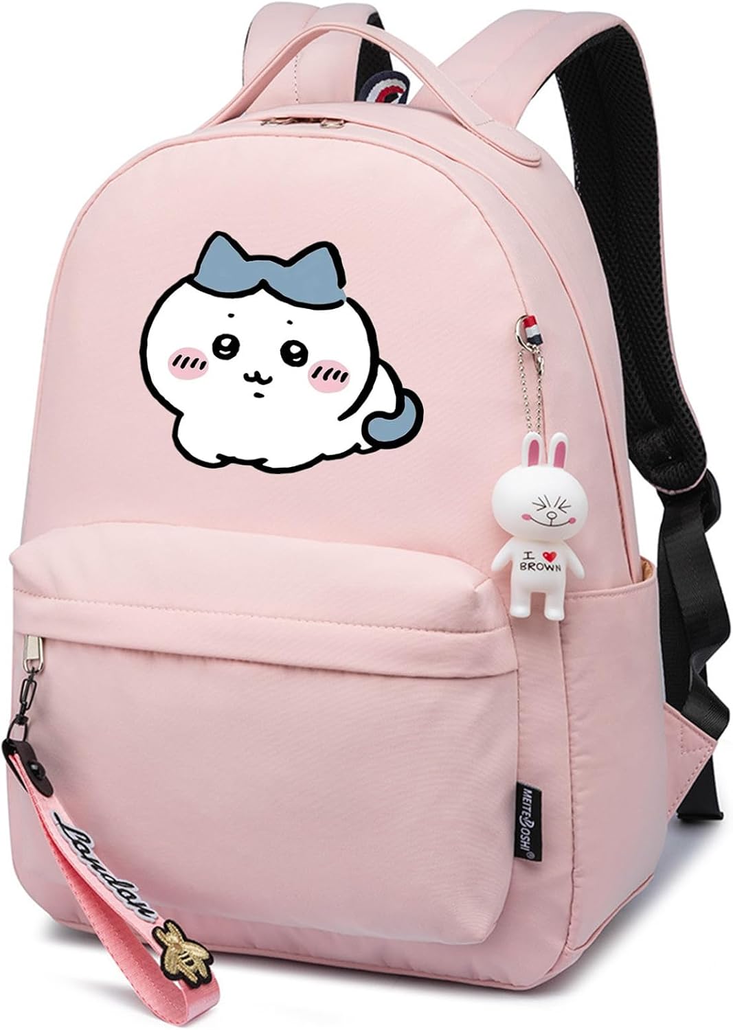 Amazon.com | ISaikoy Anime Chiikawa Backpack Hachiware Bookbag Daypack ...
