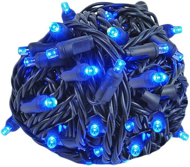 Novelty Lights 50 Light LED Christmas Mini Light Set, Outdoor Lighting ...