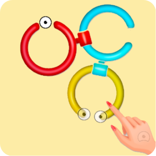 Rotating the Ring Fun Puzzle - Rotate The Rings Circle Puzzle Game ...
