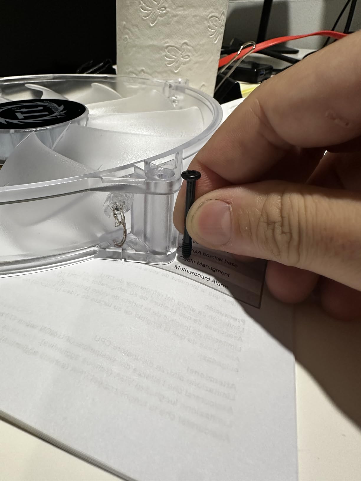 Thermaltake 200mm Pure 20 Series Blue LED Quiet High Airflow Case Fan ...