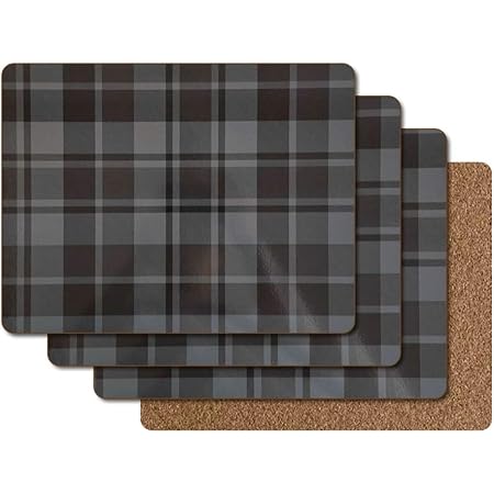 Amazon.com: Benson Mills Cork Placemats Set of 4, Thick Cork Place Mats ...