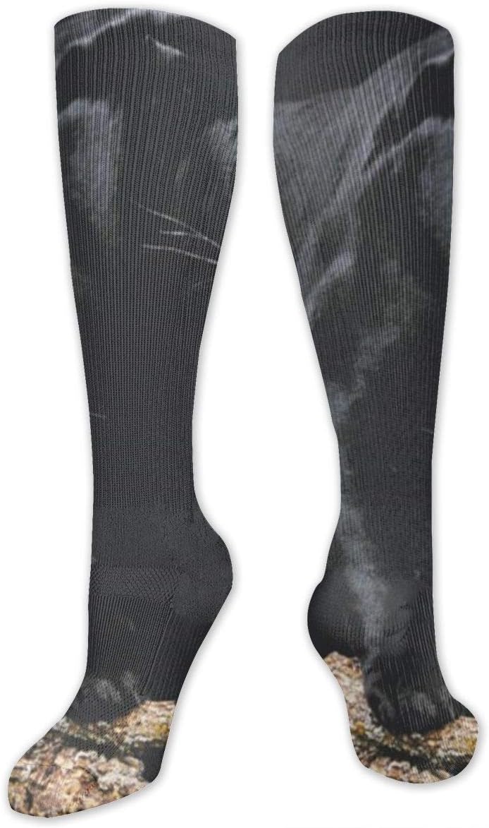 Amazon.com: Black Panther Knee Socks Boot Stockings High Socks Cosplay ...