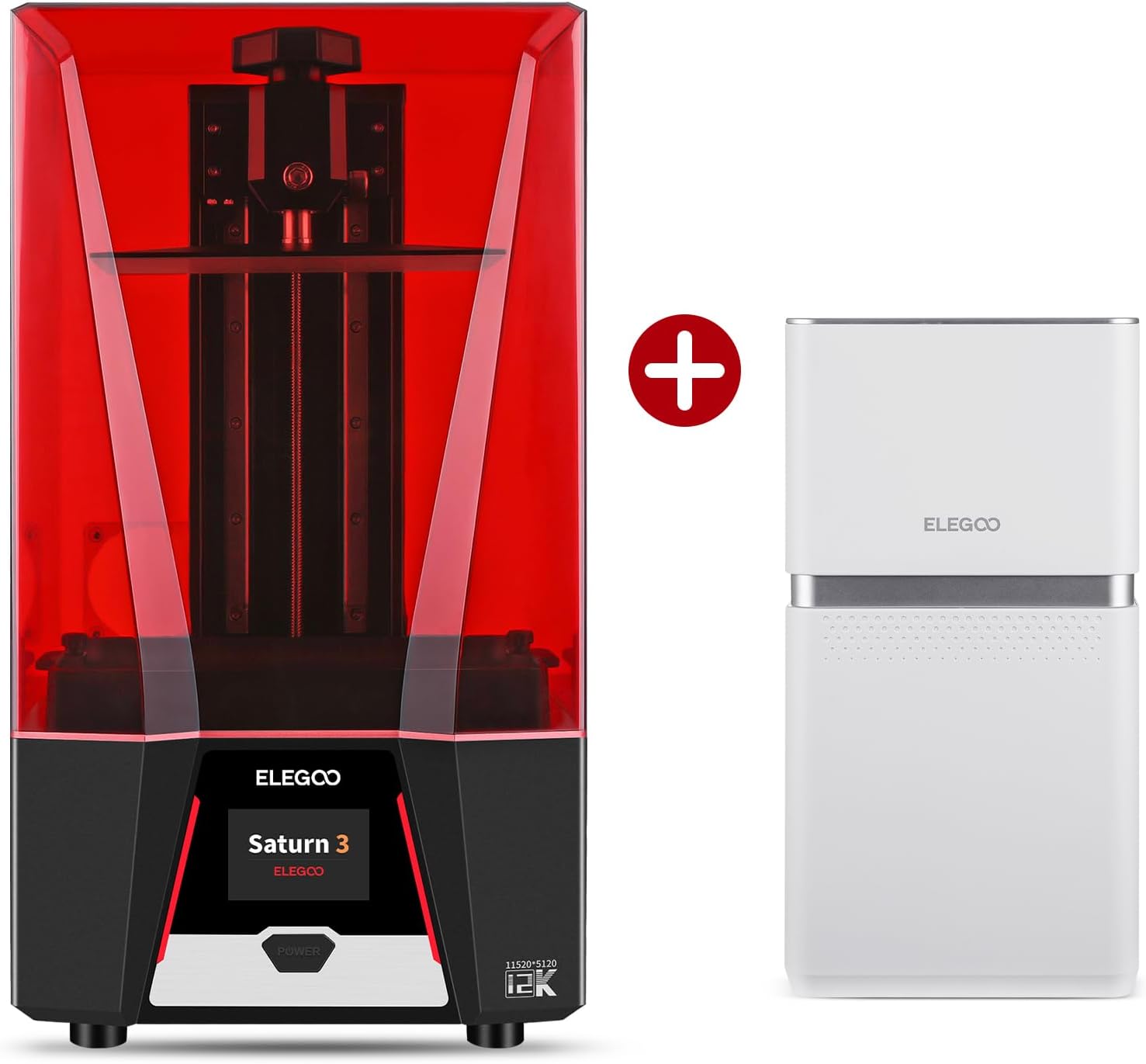 ELEGOO Saturn 3 12K MSLA 3D Printer and ELEGOO Mars Mate Air Purifier ...