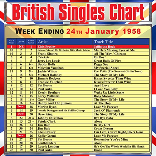 British Singles Chart - Week Ending 24 January 1958 [Explicit] by ...