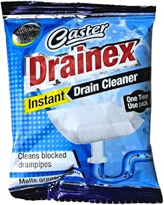 AANIJ Caster Drainex Instant Drain Cleaner Powder (50g x 10N), Removes ...