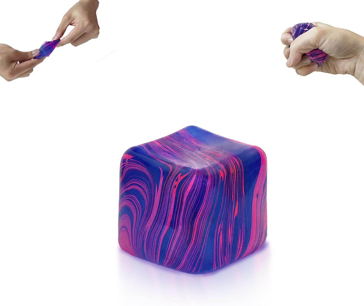 Amazon.com: Ripple Ice Cube Squeeze Toy, 3.5cm/1.38in Slow Rising ...