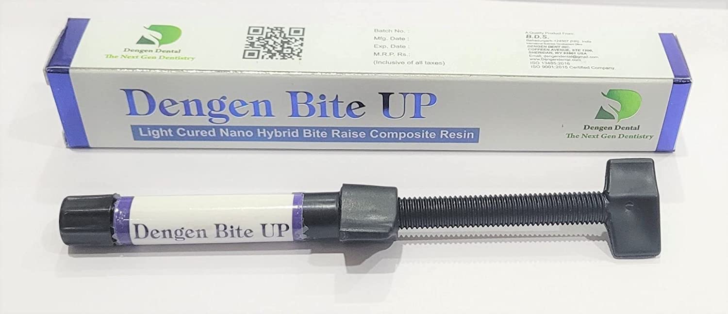 Dental Dengen Bite, Up Single Syringe, : Amazon.in: Industrial & Scientific