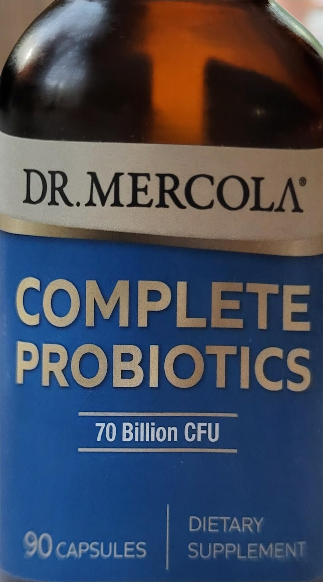 Amazon.com: Dr. Mercola Complete Probiotics 70 Billion CFU, 90 Servings ...