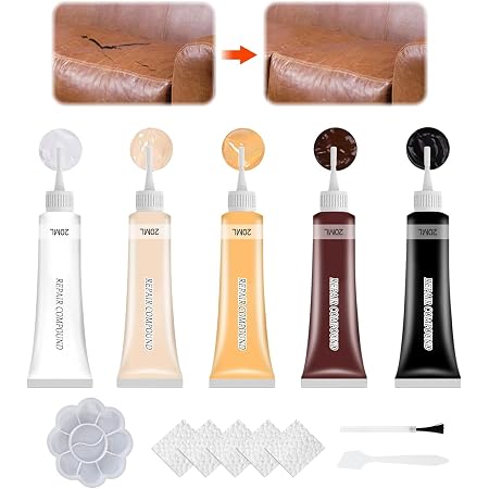 Lederreparatur Creme, 5 Farben Mischbare Lederreparatursets, Leder ...
