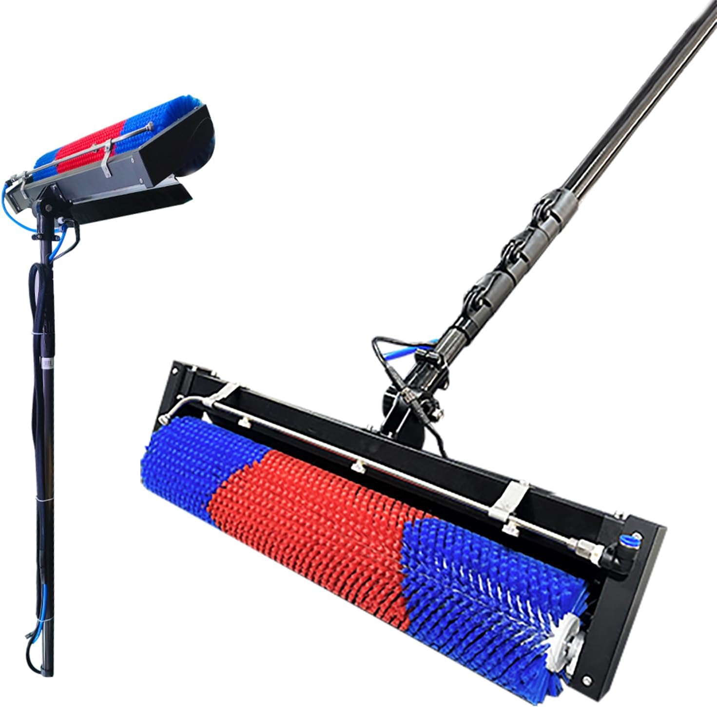 Amazon.com: ZNZHNSI Solar Panel Cleaning Roller Brush, 24FT Water Fed ...