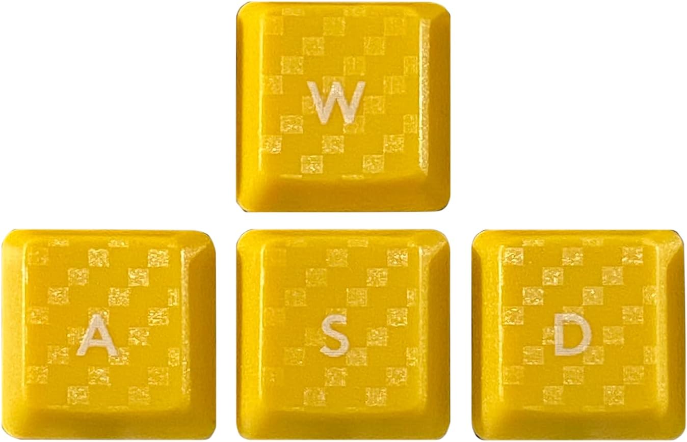 Amazon.com: Doys kit Carbon Fiber Pattern Keycaps,PBT Keycaps for G813 ...