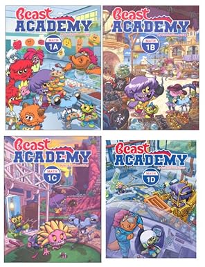 Beast Academy Grade 1 Math Guide and Practice (Combined Volume ...
