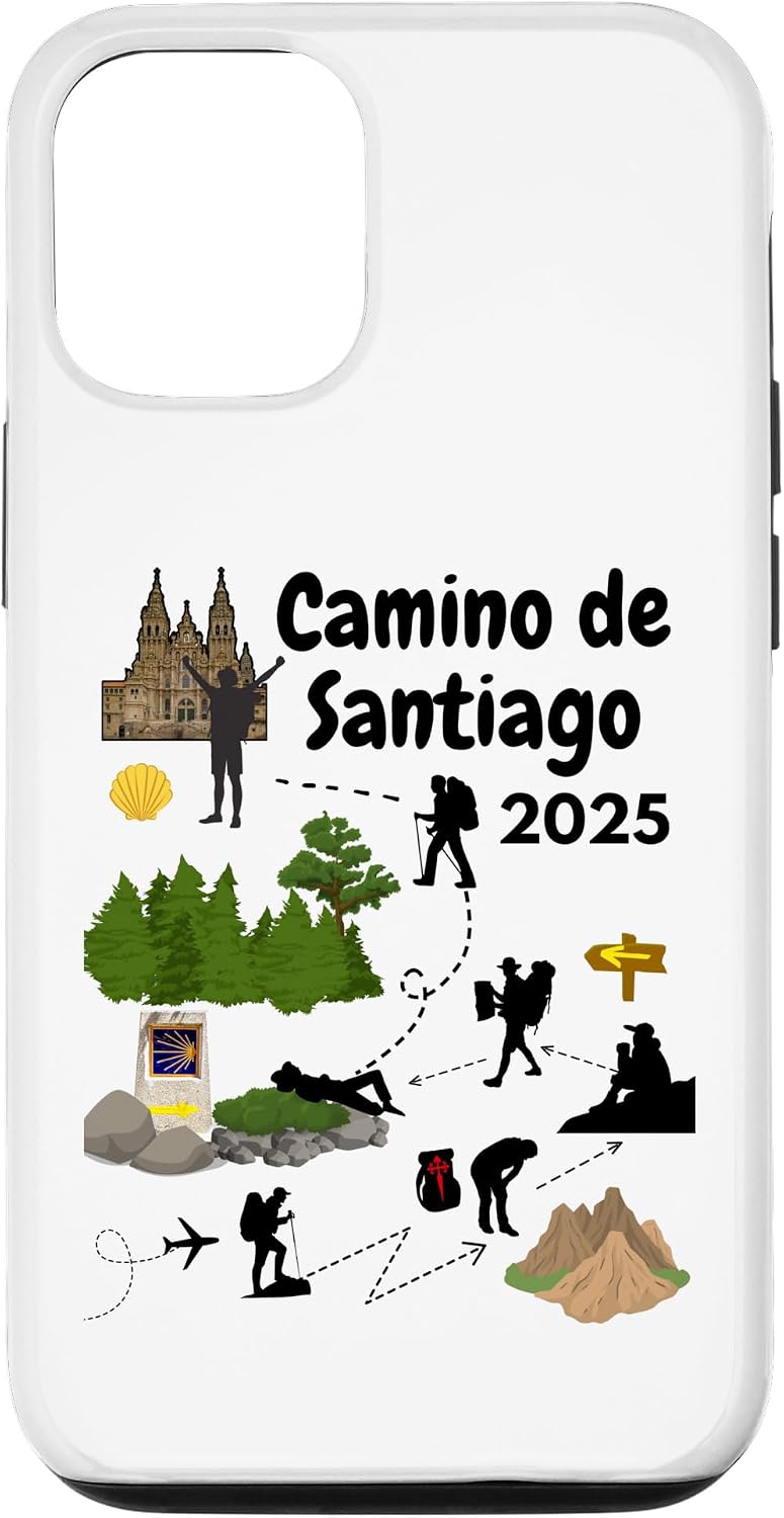 Amazon.com: iPhone 12/12 Pro Camino de Santiago 2025 Funny Relatable ...