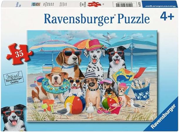 Amazon.com: Ravensburger Beach Buddies 35 Piece Puzzle - Kid-Friendly ...