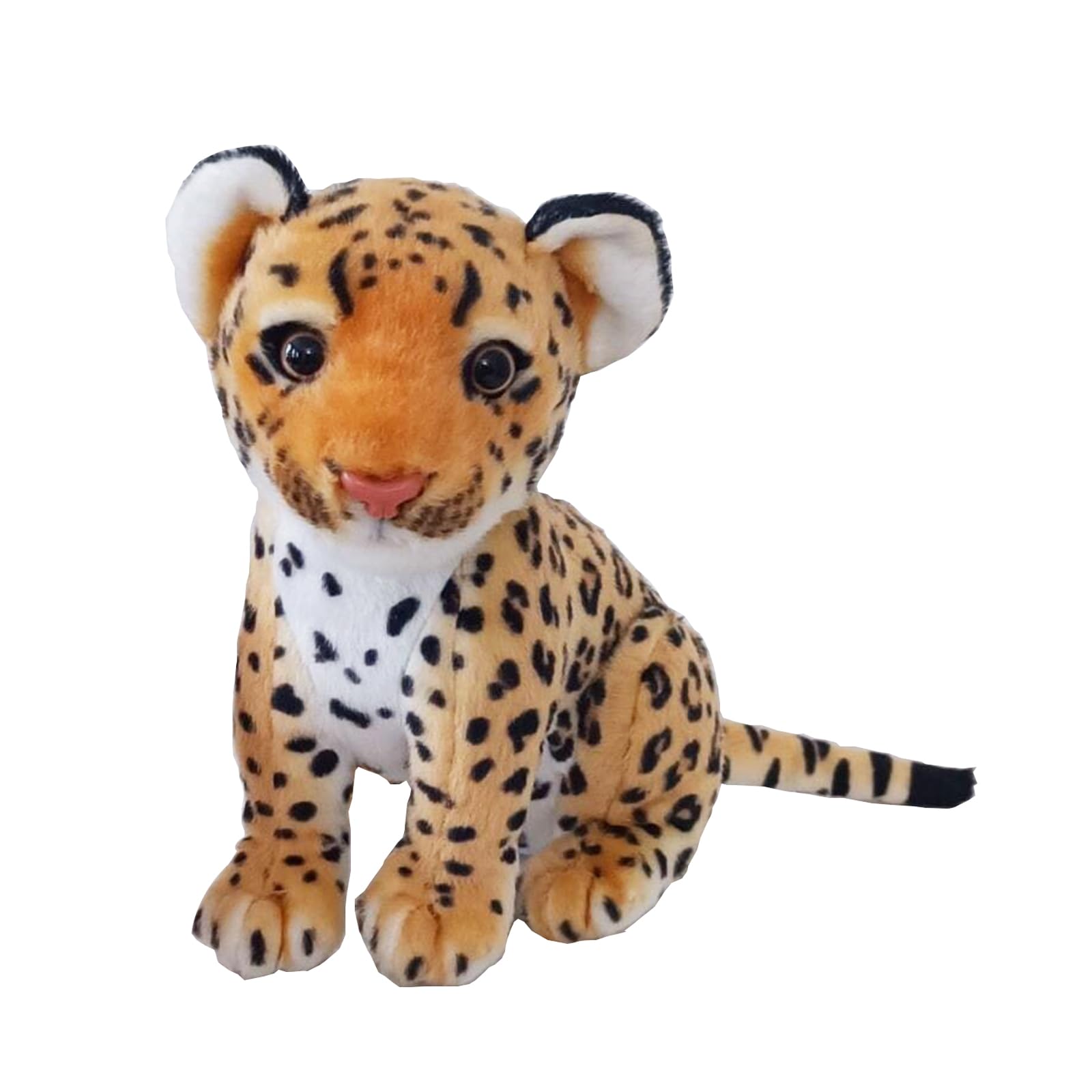Amazon.com: TUKVESZE Brown Cheetah Stuffed Animals 8 inch, Cute ...