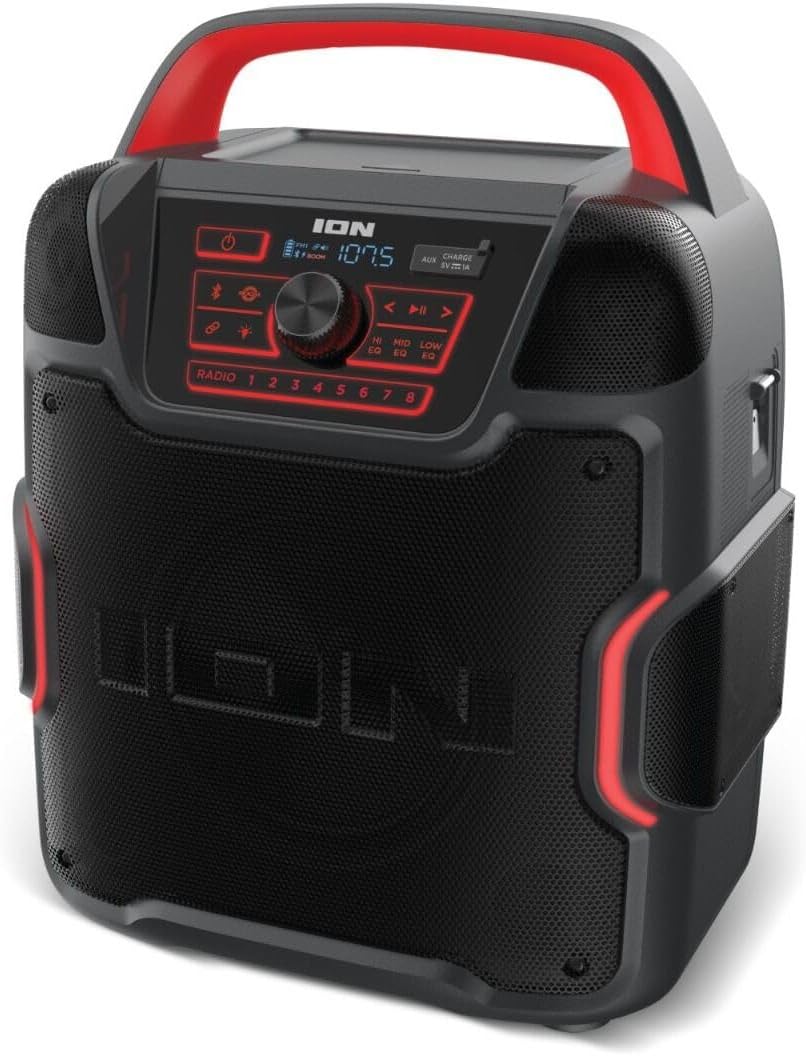 Ion iPA159 Pathfinder 320 Portable Bluetooth Tailgate Speaker - IPX5 ...