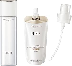 Amazon | ELIXIR エリクシール リフトモイスト ローション SP 2(しっとりタイプ) 170mL+150mL 本体+レフィル(150mL)+専用ディスペンサーつき 医薬部外品 ...