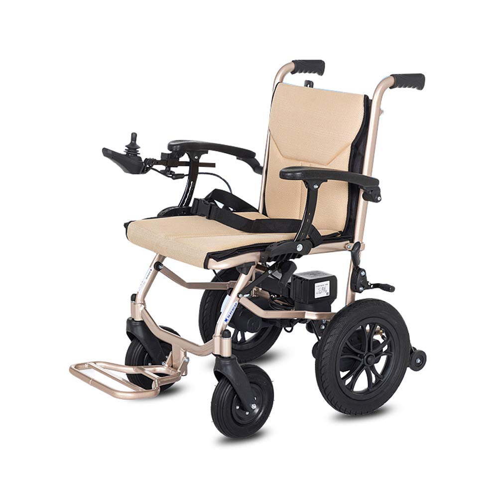 Buy Byx- Wheelchair - Aluminum Folding Electric Wheelchair, Disabled ...