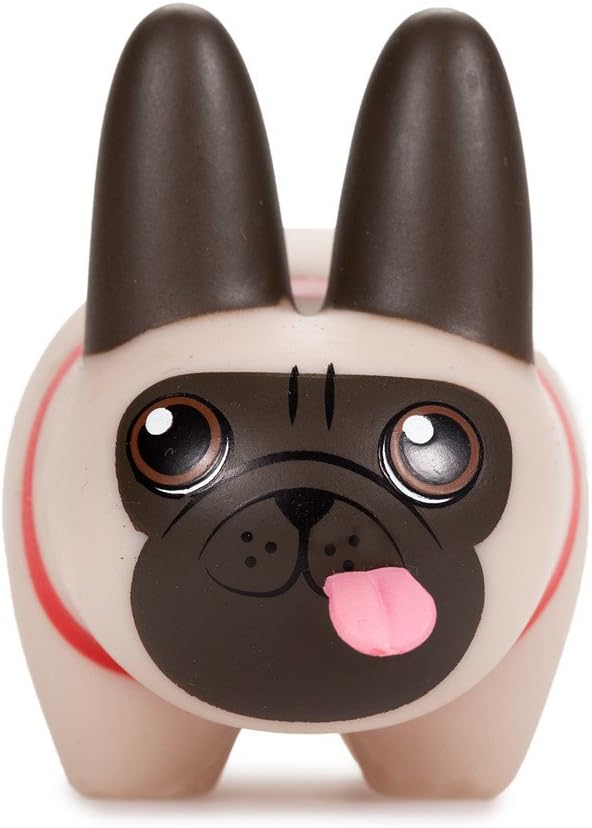 Amazon.com: Kidrobot Pug: ~2.5" Kibbles 'n Labbits by Frank Kozik Mini-Figure : Toys & Games