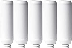 Amazon | 【公式ストア】ionac イオナック 5本 交換フィルター 軟水化 シャワーヘッド 塩素無害化 美肌 取り付け簡単 日本製 ...