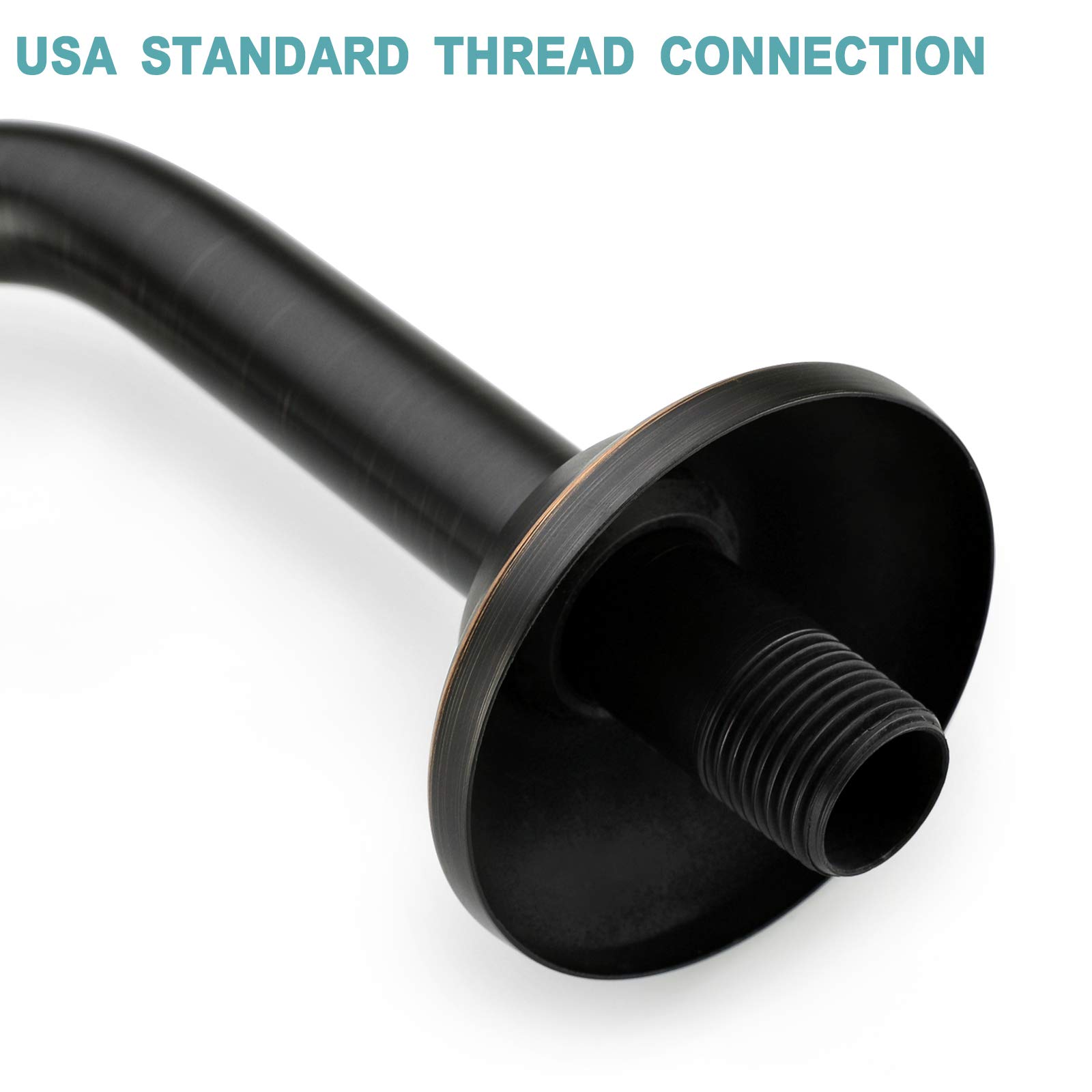 Snapklik.com : BESTILL 13 Inch S Shape Shower Head High Rise Extension ...