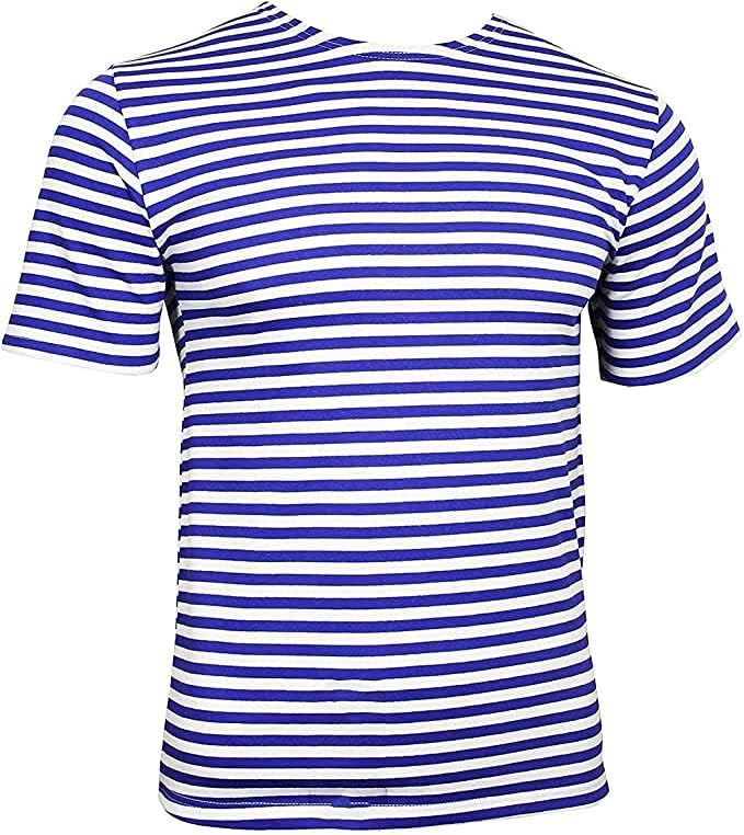 Amazon.com: Genuine Russian Dark Blue Sailor Striped Paratrooper Short ...