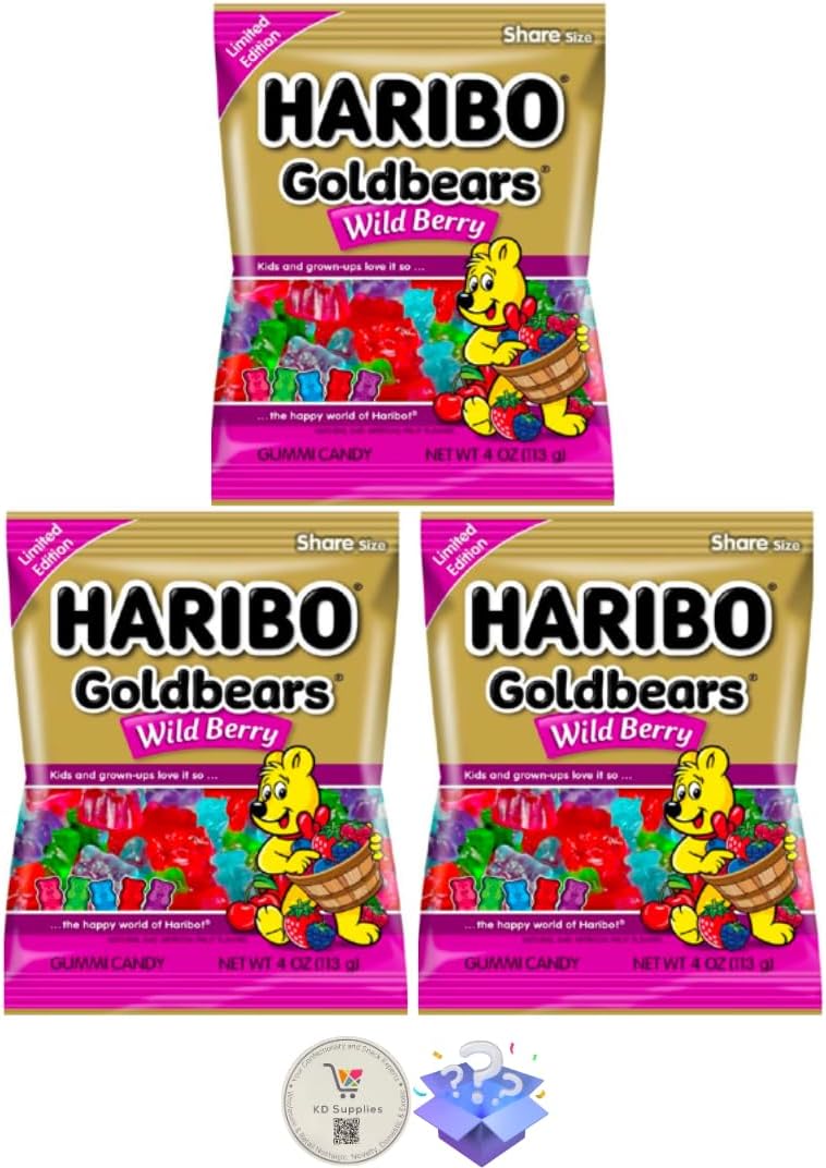 Amazon.com : Haribo Watermelon Gummy Candy, 4.1oz Bag (Pack of 12 ...