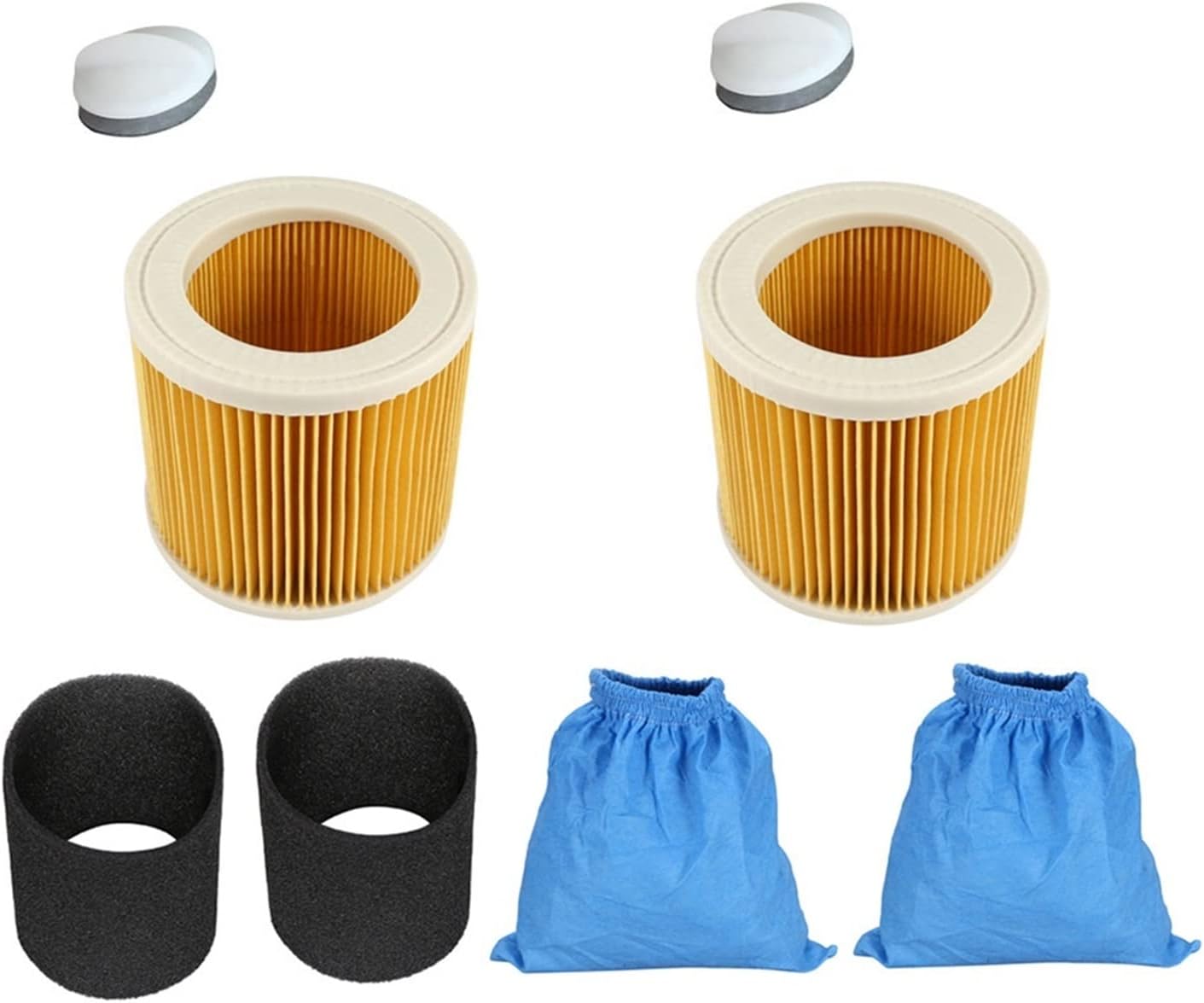 Amazon.com: 8pcs Textile Filter Dust Bag Filter Elements, Compatible ...