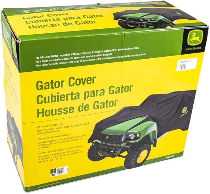 Amazon.com : Genuine OEM Full Size Heavy Duty Gator Cover John Deere ...