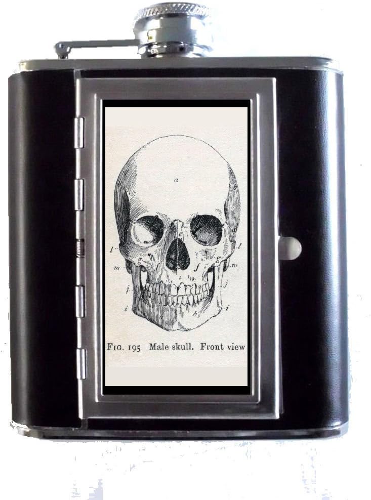 Amazon.com | Victorian Gothic Male Skull Front View SCARY! 5oz ...
