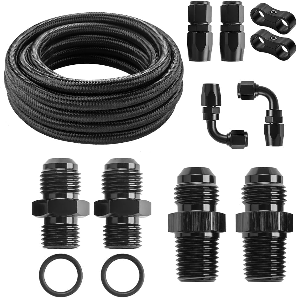 Amazon.com: Autoutfit AN6 6AN Automatic Transmission Cooler Lines Kit ...