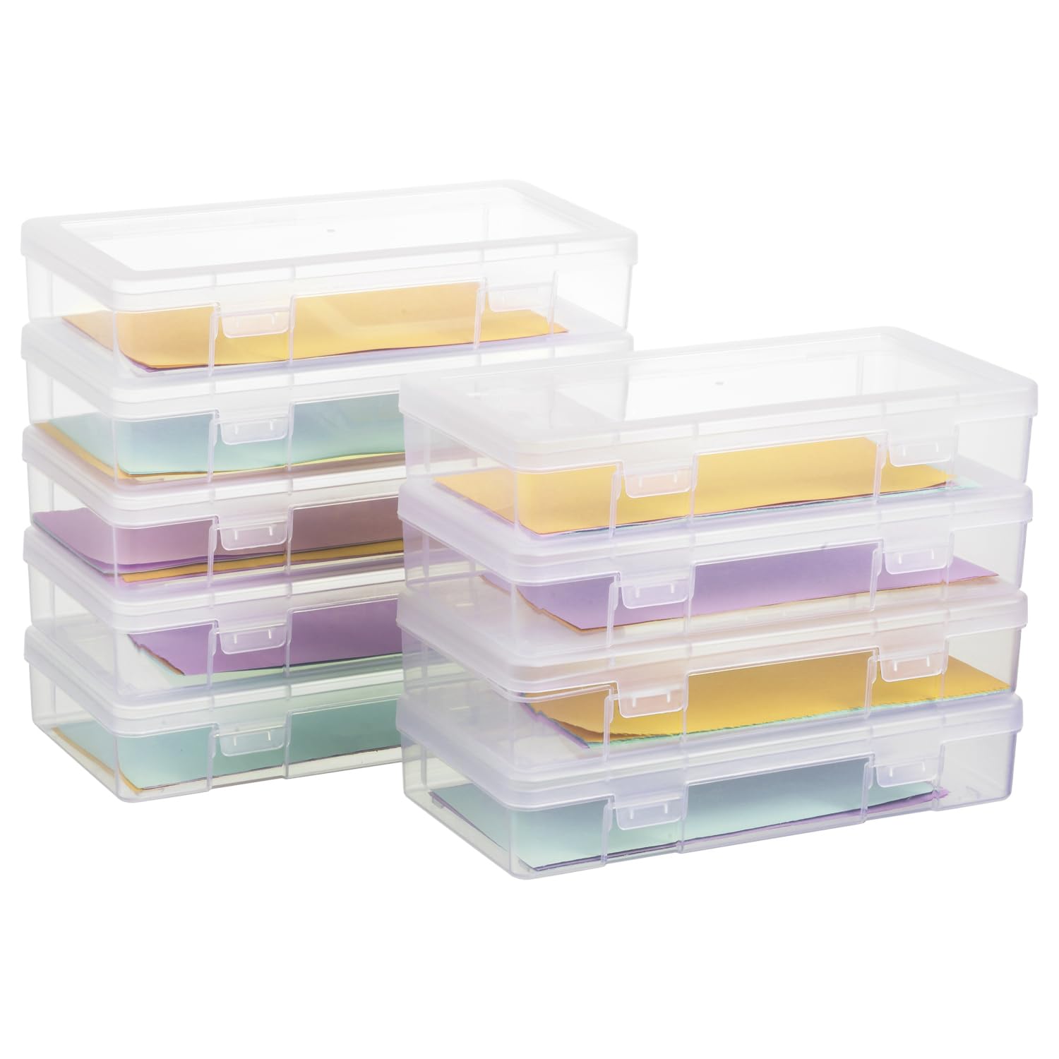 Amazon.com: OMNISAFE 9 Pack Medium Colored Plastic Hobby Art Craft ...
