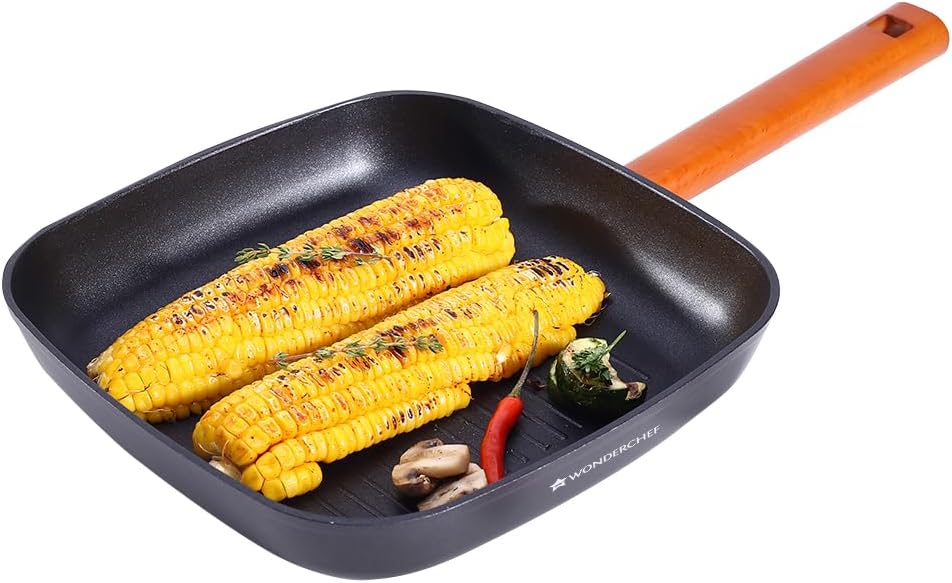 Buy Wonderchef Appachetty with Lid Crimson 22cm Online at Low Prices in ...