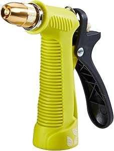 Amazon.com: Adjustable Water Jet Hose Nozzle 500010 with Rear Trigger ...