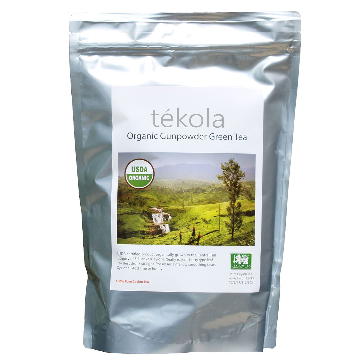 Amazon.com: tekola Tea Co. - Organic Gunpowder Green Tea, Grown ...