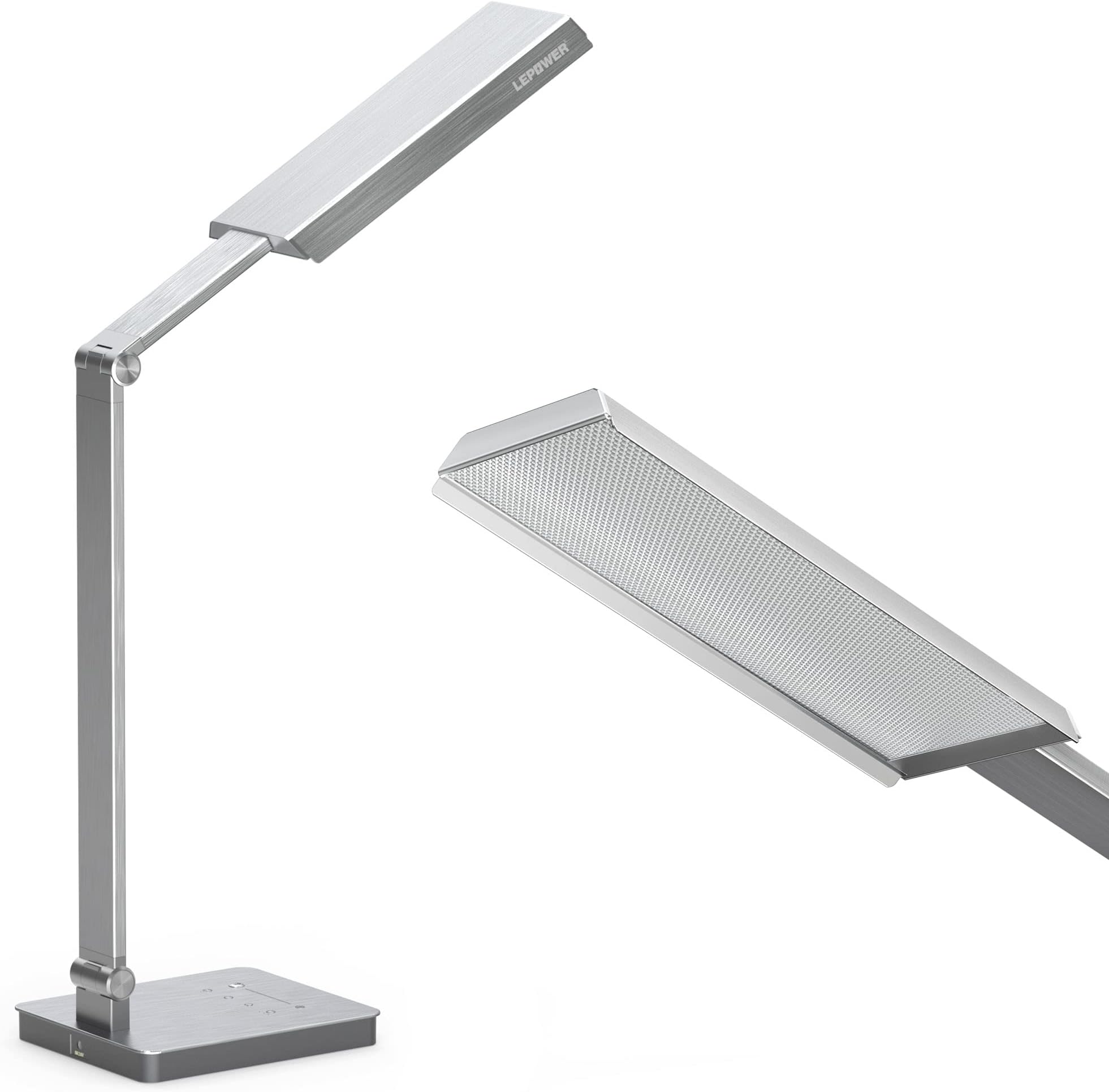 LEPOWER Bright LED Desk Lamp - 900LM 24W Touch Control Desk Light with ...