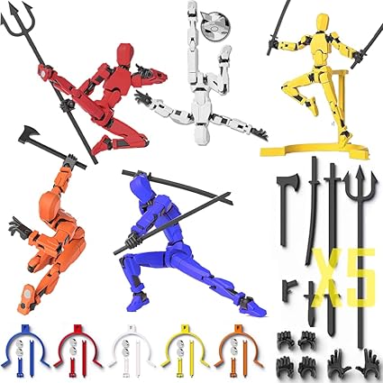 Amazon.com: RENGNER [Assembly Required] Dummy13 Magnetic Action Figure ...